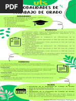 Modalidades de Grado Uts | PDF | Iniciativa empresarial | Innovación
