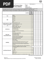 Waterlow Pressure Ulcer Risk Assessment | PDF | Body Mass Index ...