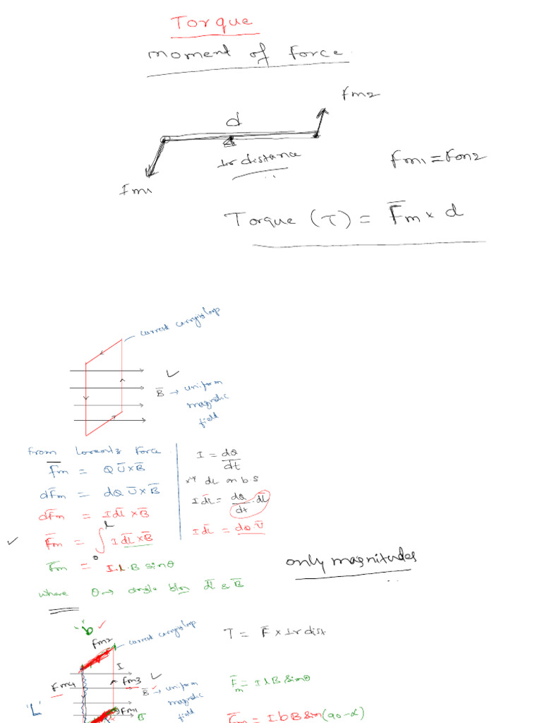 Torque Equation | PDF