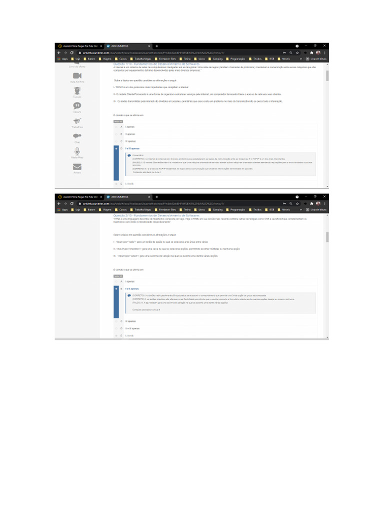 Apol2 - FUNDAMENTOS DE DESENVOLVIMENTO DE SOFTWARE | PDF
