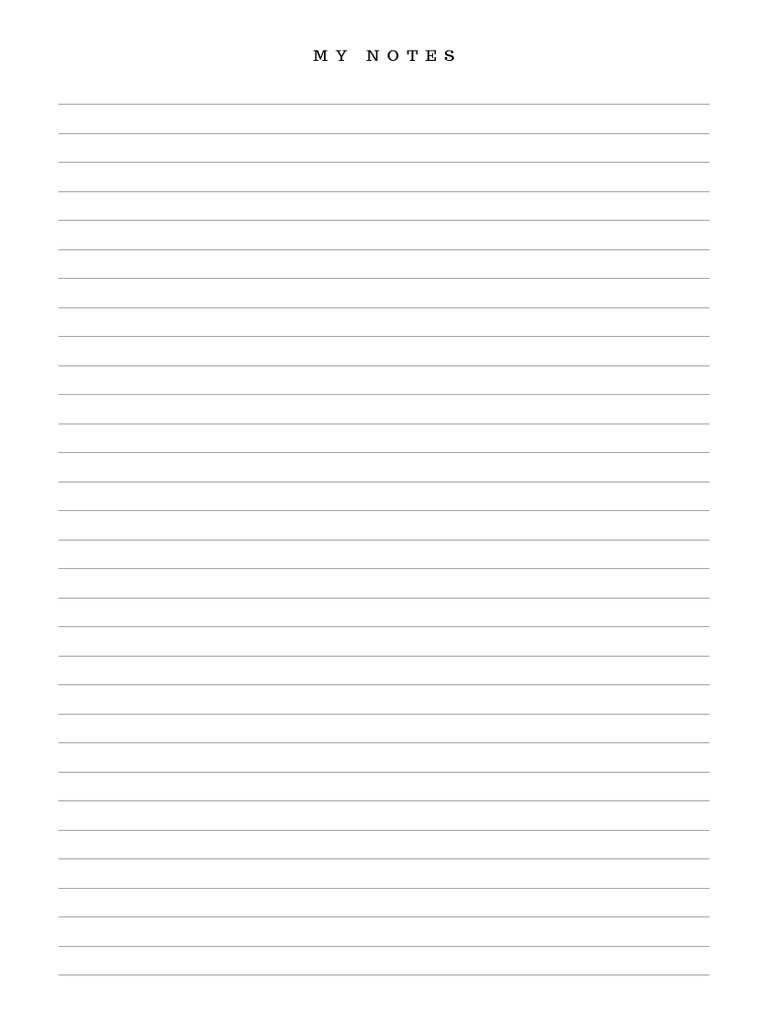 Minimalist Journal Notes Pages Planner.pdf | PDF