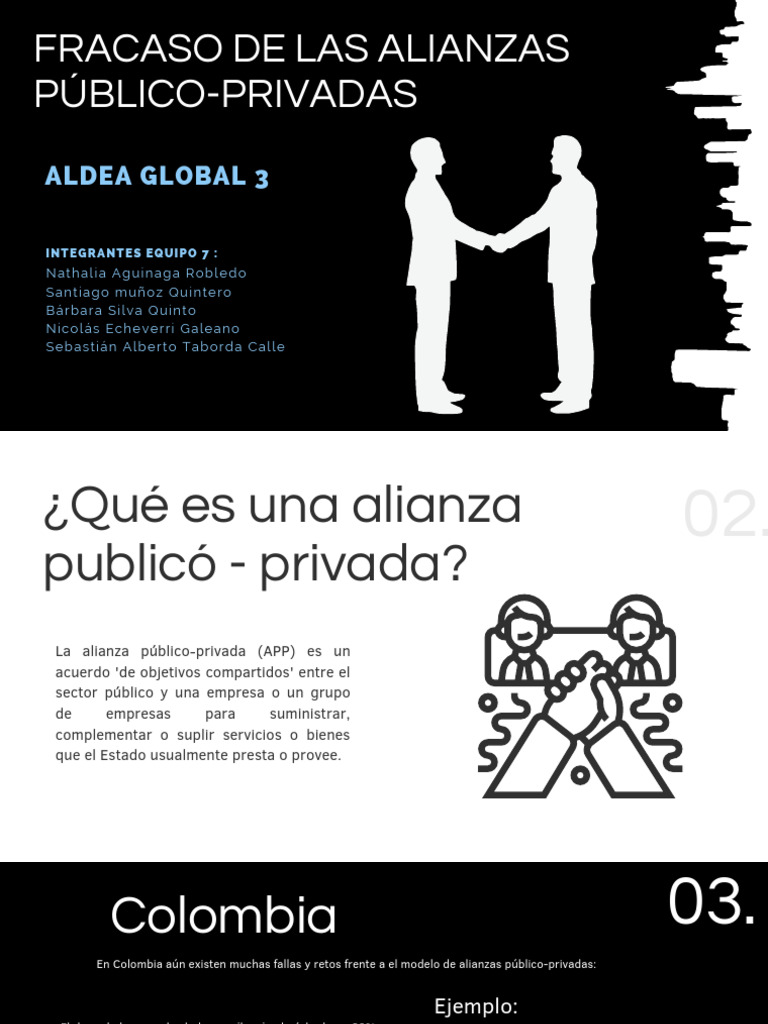 Alianzas Publico Privadas | PDF | Asociación público-privada ...