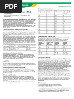 HPLC Dead, Dwell, & Extra Column Volume Explained | PDF | High ...