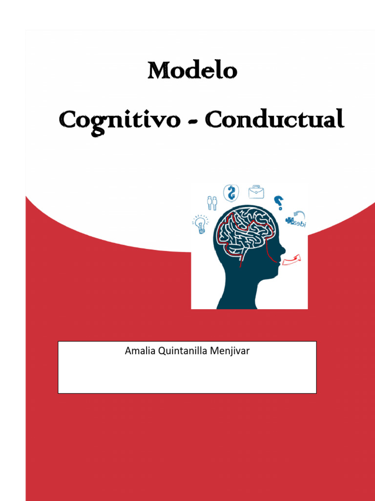 El Modelo Cognitivo Conductual | PDF | Terapia de conducta cognitiva | Desorden obsesivo compulsivo