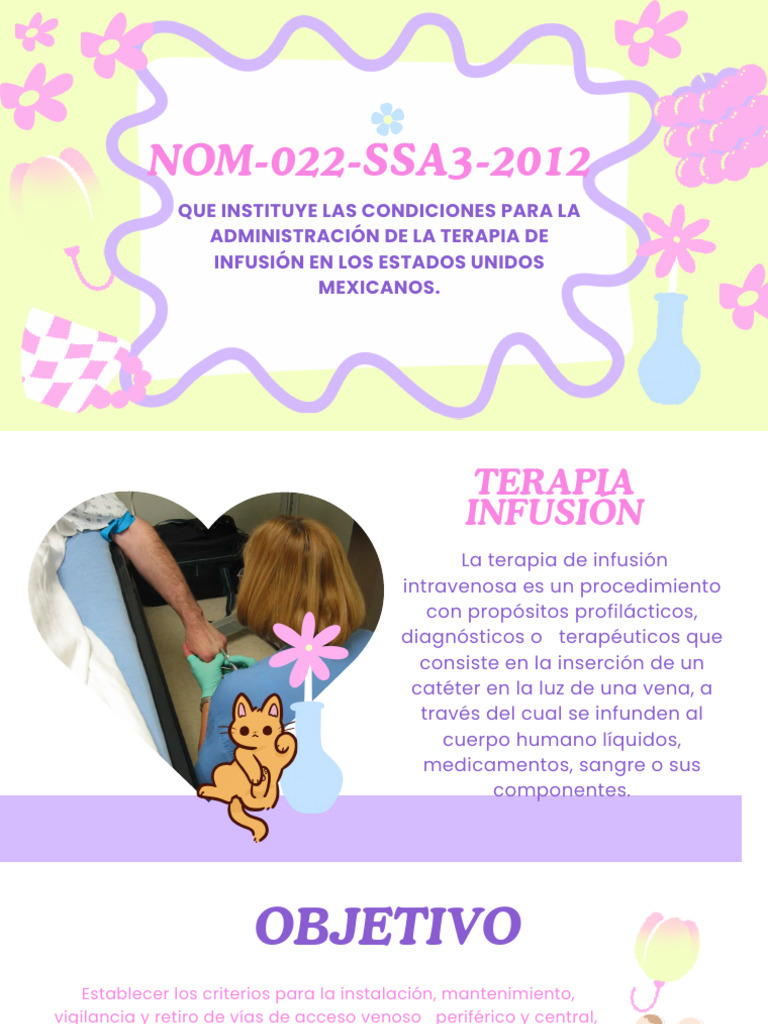 Nom 022 | PDF | Terapia intravenosa | Medicina