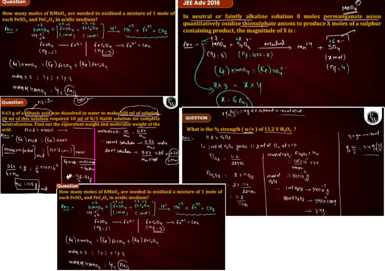 Redox RXN | PDF