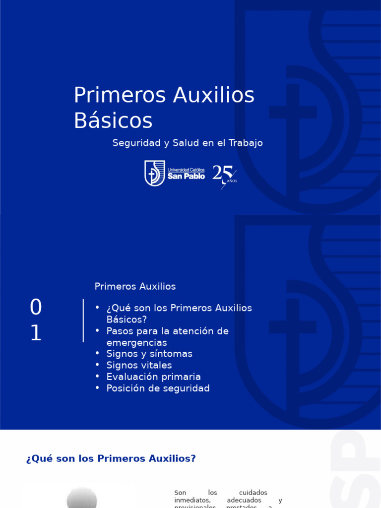 Primeros Auxilios Basicos | PDF | Reanimación cardiopulmonar | Sangrado