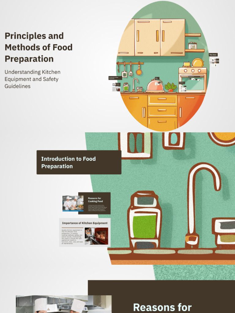 Principles and Methods of Food Preparation Grade 9 | PDF