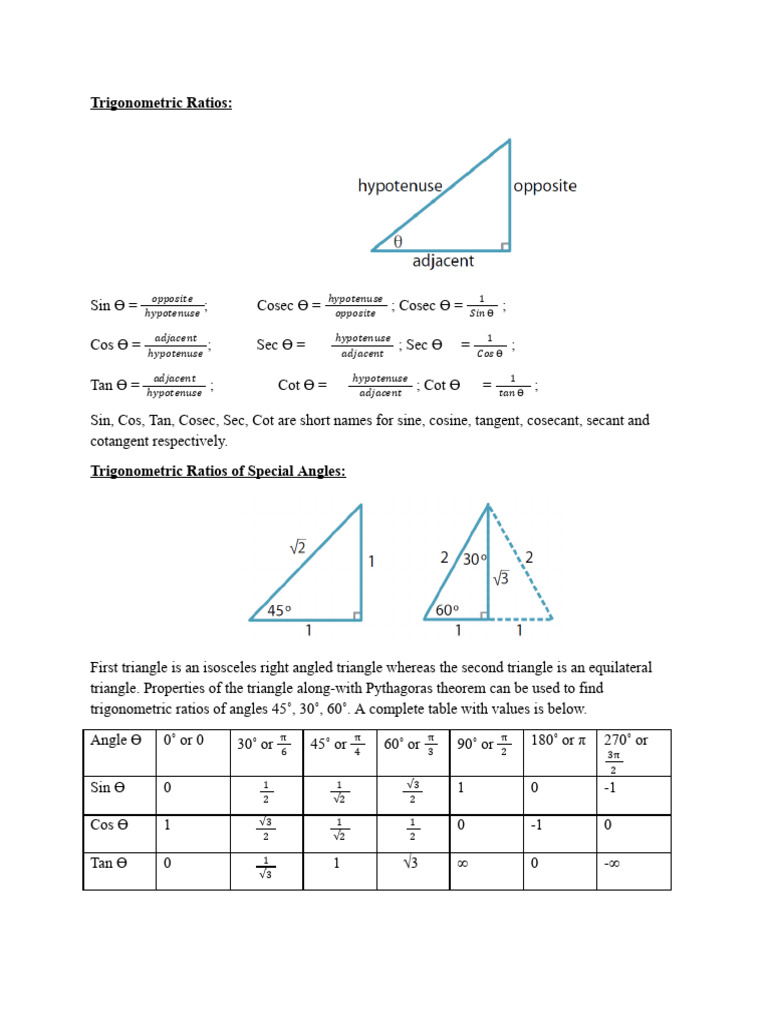 Trigonometry | PDF | Trigonometric Functions | Trigonometry