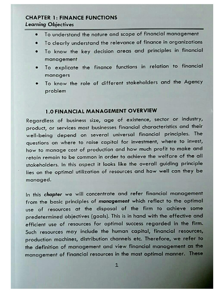 FN 200 (Notes From The Text Book) | PDF