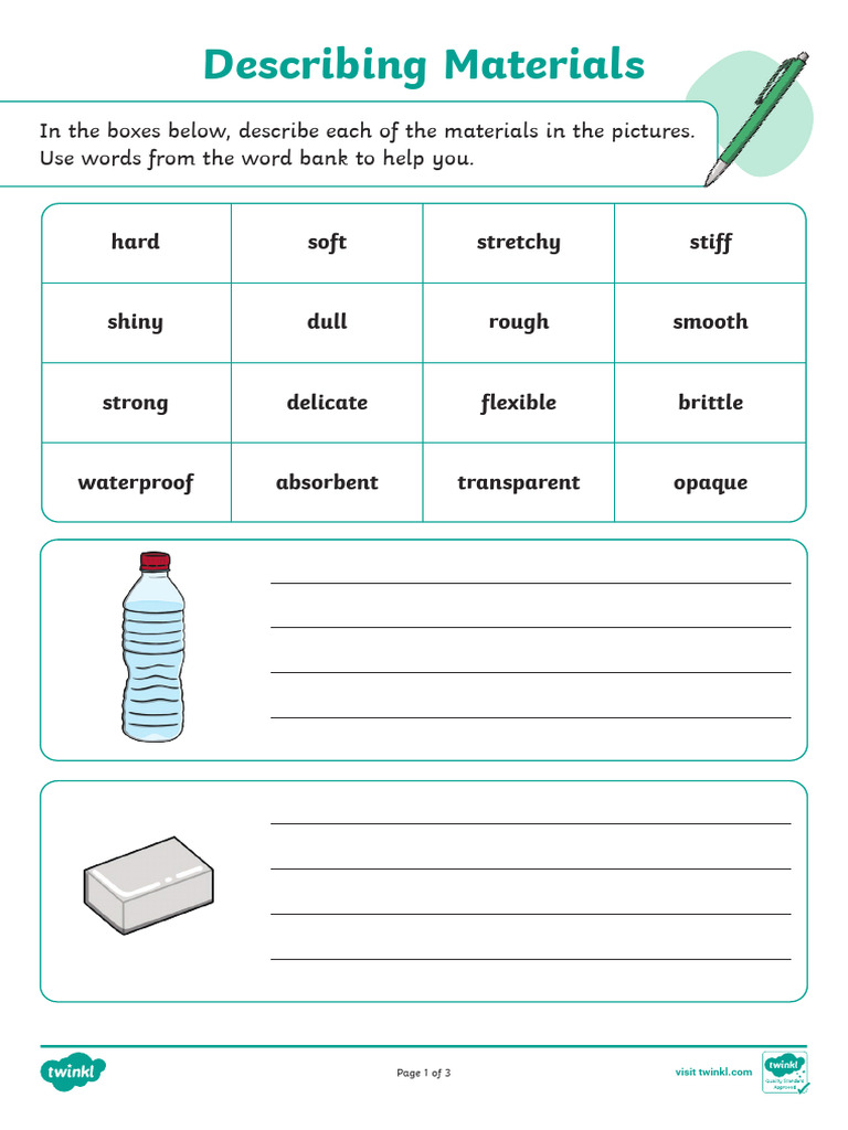 Describing Shiny and Dull Materials | PDF