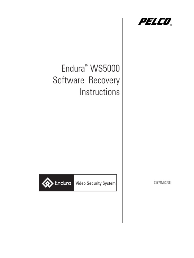 Endura Ws5000 | PDF | Microsoft Windows | Booting