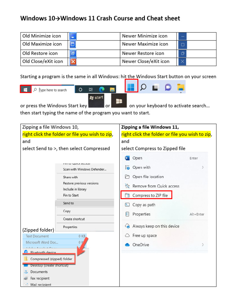 Windows Crash Course | PDF | Windows 10 | Icon (Computing)
