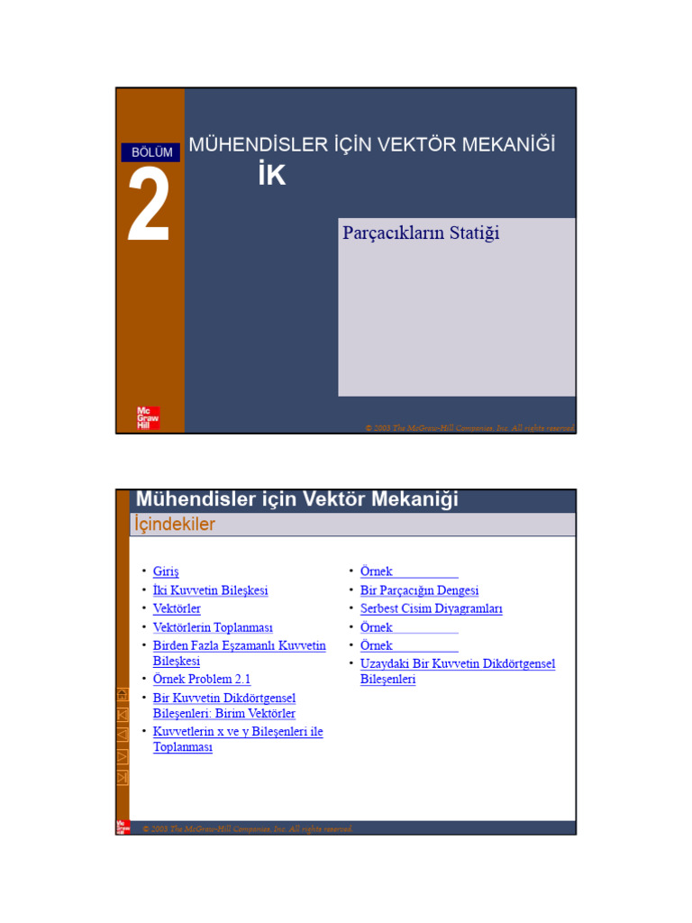Statik Bolum 2 | PDF