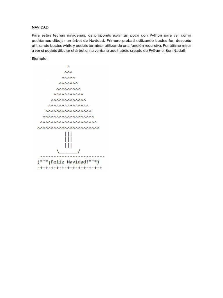 Navidad Python | PDF