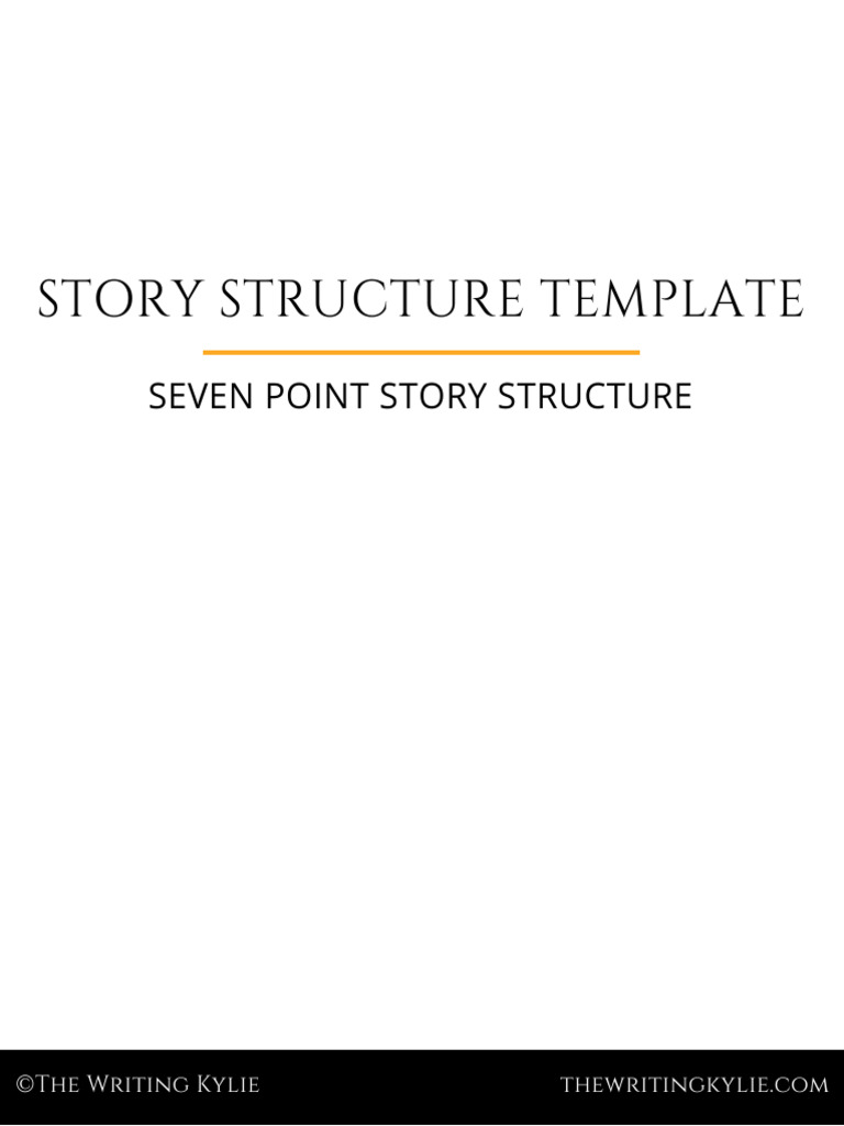 Seven Point Story Structure Template Worksheet | PDF | Hero