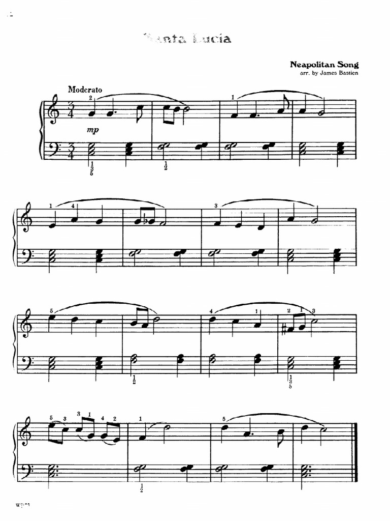 Favorite-Classic-Melodies - Nivel 1 Bastien (1) - 10 | PDF