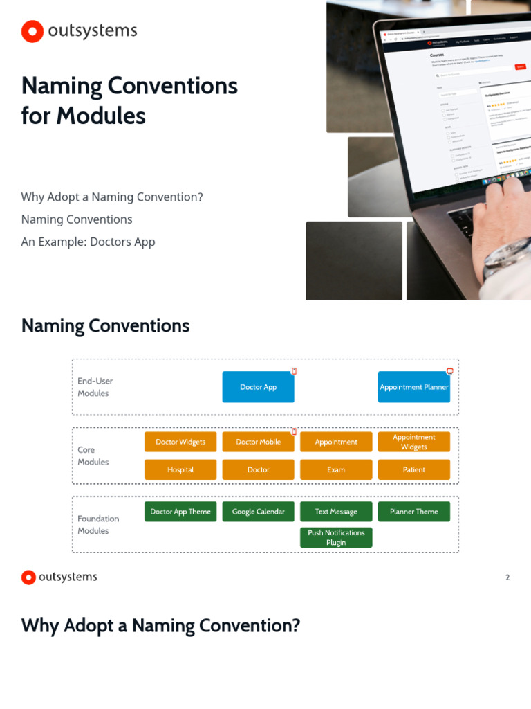 OutSystems - Naming Conventions For Modules and Applications | PDF | Computing | Software ...