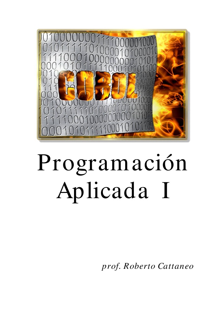 COBOL Bsico | PDF | Programa de computadora | Programación