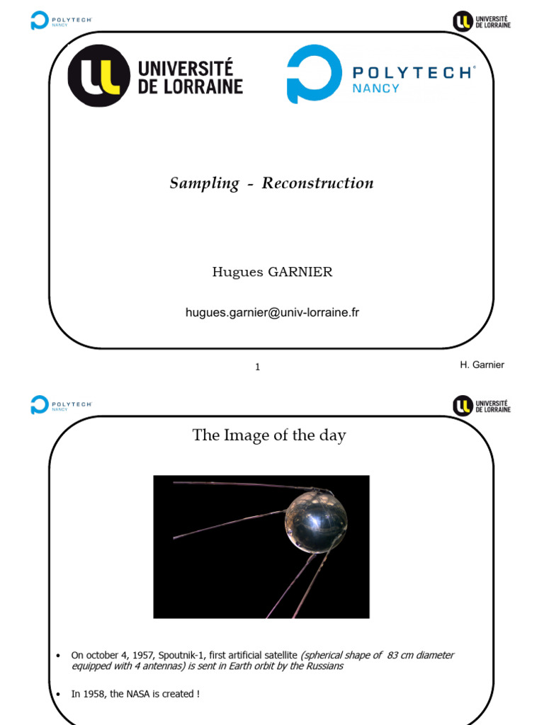 C Sampling Reconstruction | PDF | Sampling (Signal Processing) | Analog To Digital Converter