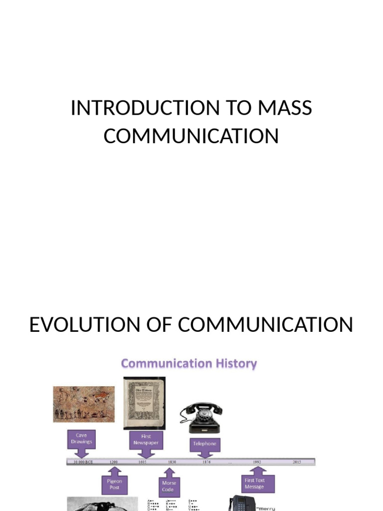 Timelines in Mass Communication | PDF | Newspapers | News