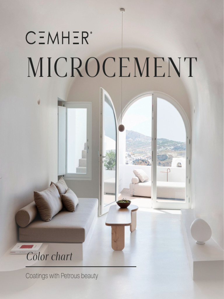 Cemher Microcement Color Chart | PDF | Decorative Arts | Architectural ...