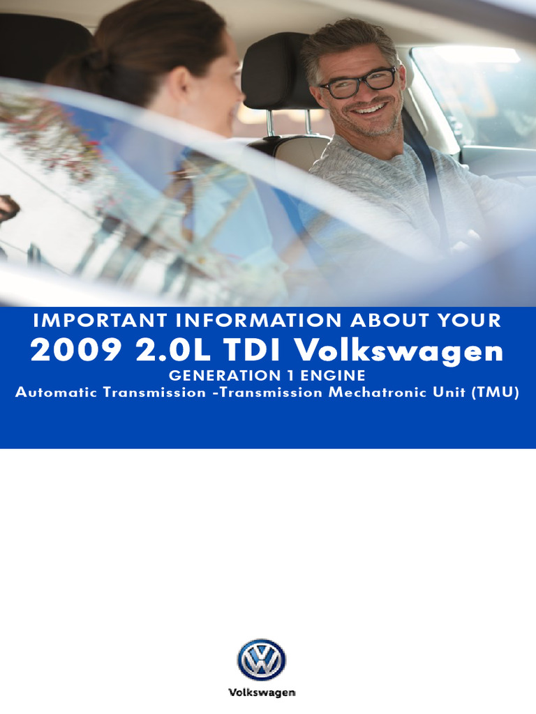 VW_BOOKLET_2L-Gen-1-MY09-v4 | PDF | Exhaust Gas | Air Pollution