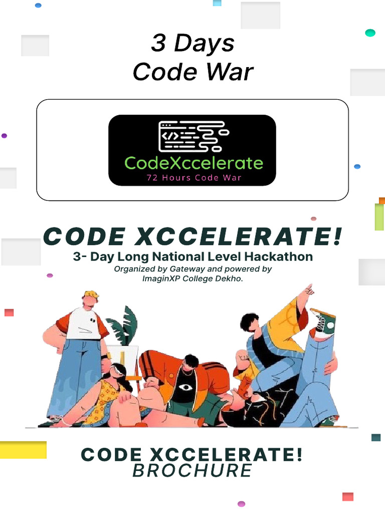 Code Xccelerate 2025 Hackathon Brochure | PDF