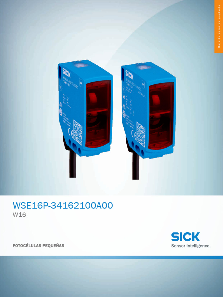 Sensores Opticos SICK | PDF | Diodo emisor de luz