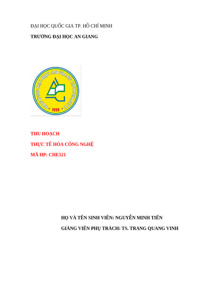 BCTH-Thực tế | PDF