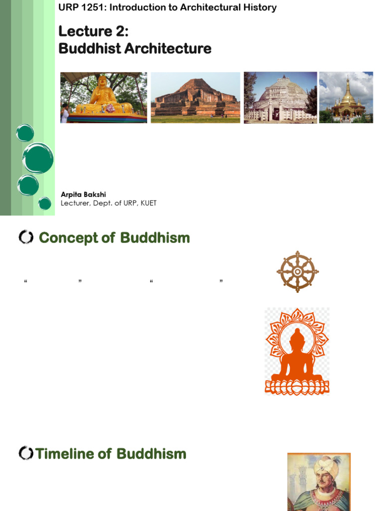 Lec-2 - Buddhist Architecture | PDF | Temple | Ashoka