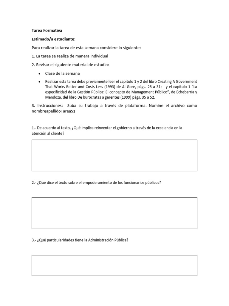 Tarea Semana 1 | PDF