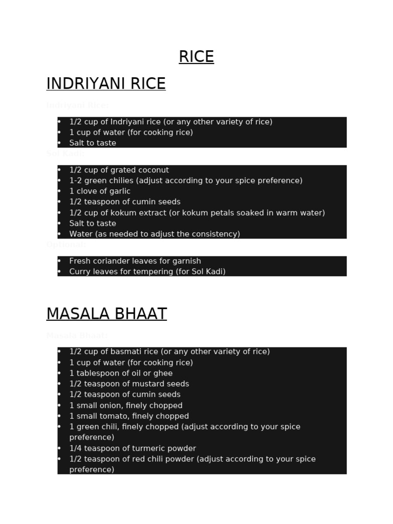 RICE | PDF
