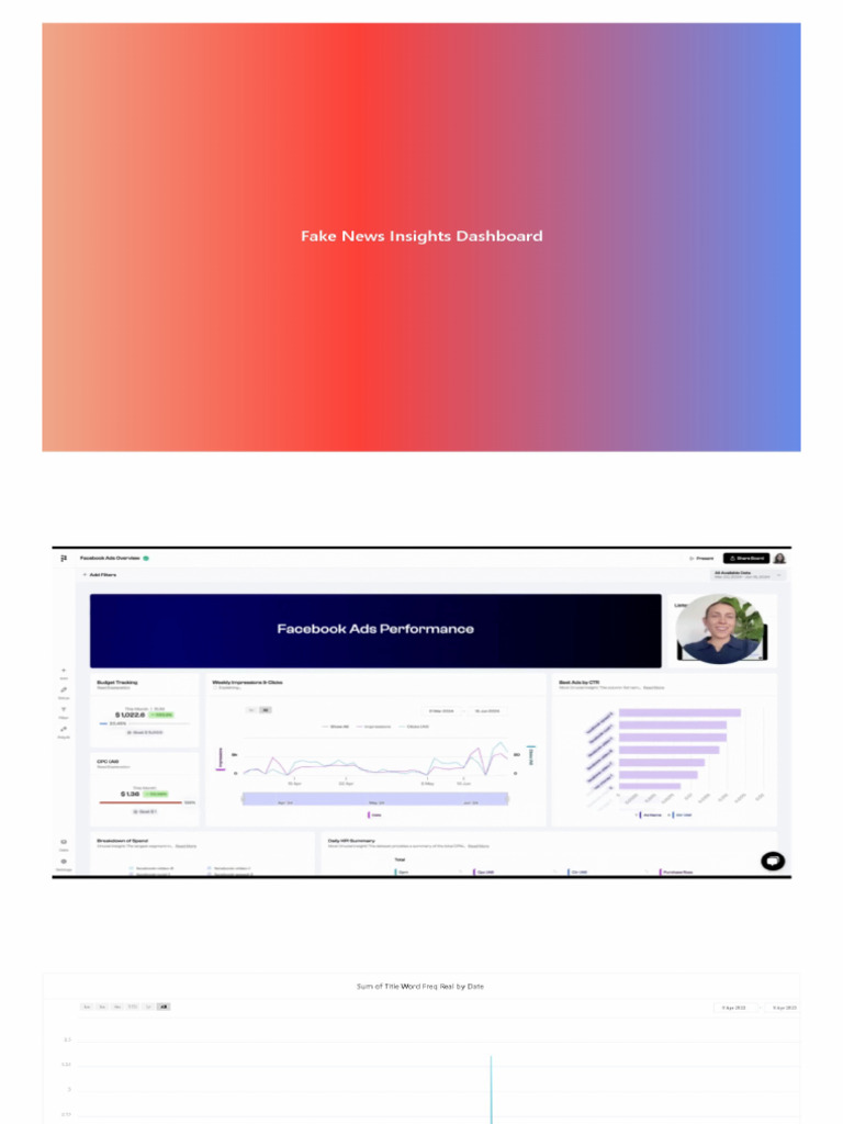 Fake News Insights Dashboard | PDF