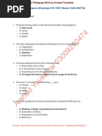 FGEI EST Past Papers 2024 Guide | PDF | Project Based Learning | Learning
