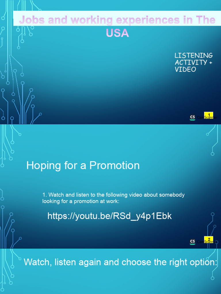 Asking for promotion video | PDF