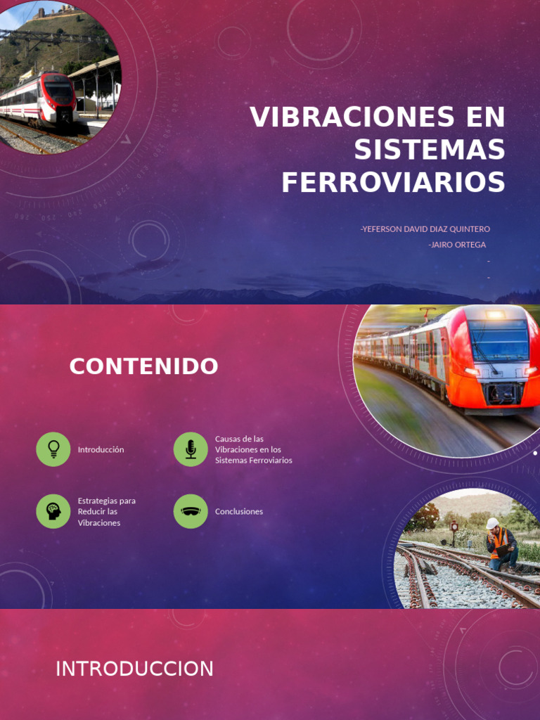 Vibraciones en Sistemas Ferroviarios Original | PDF