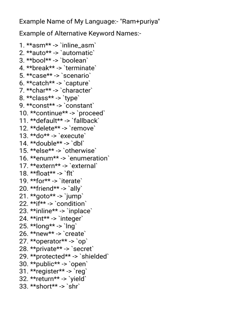 My Language | PDF
