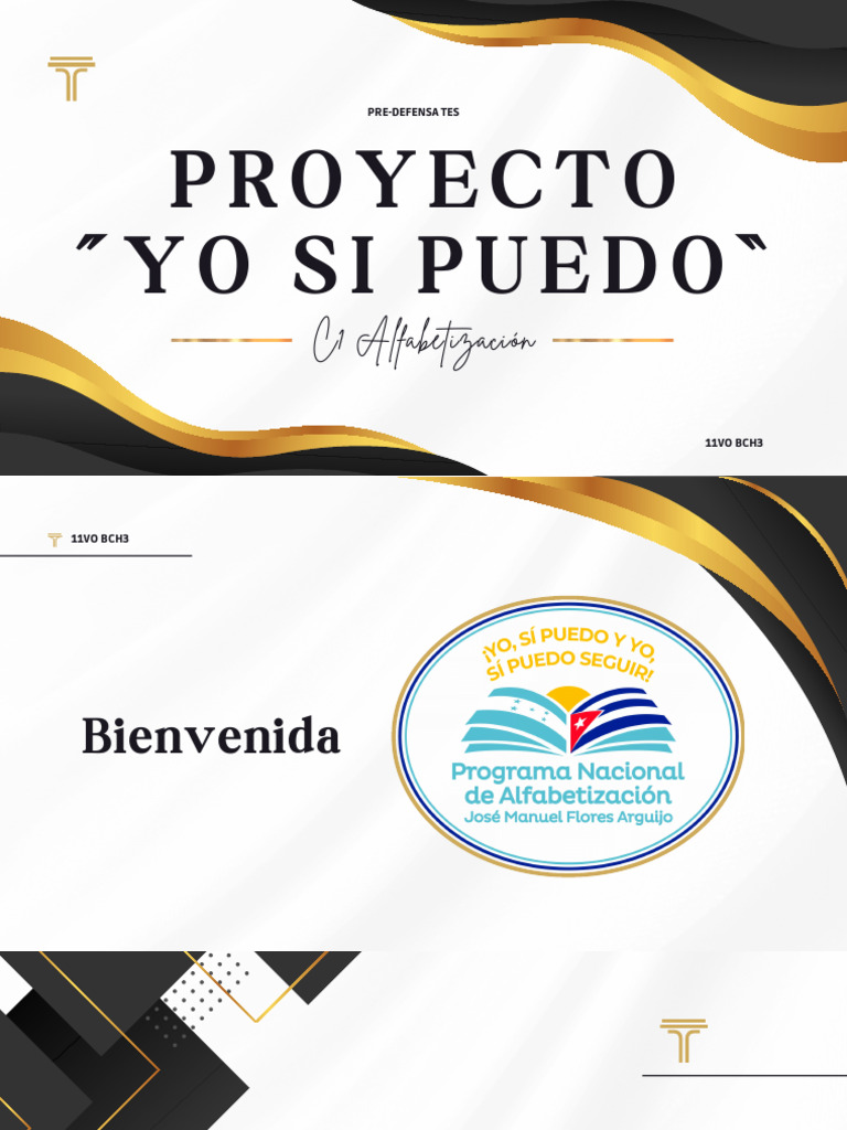 Proyecto "Yo Sí Puedo" en Alfabetización | PDF | Literatura | Aprendizaje