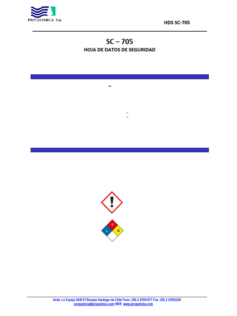 HDS-SC-705 (2019) | PDF