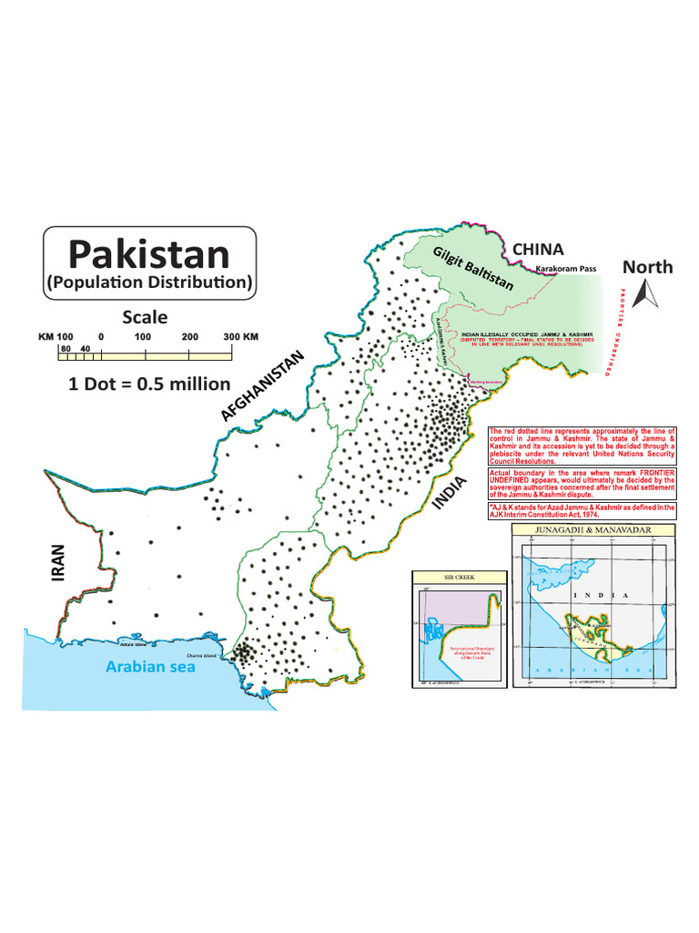 Population Distribution Map English | PDF