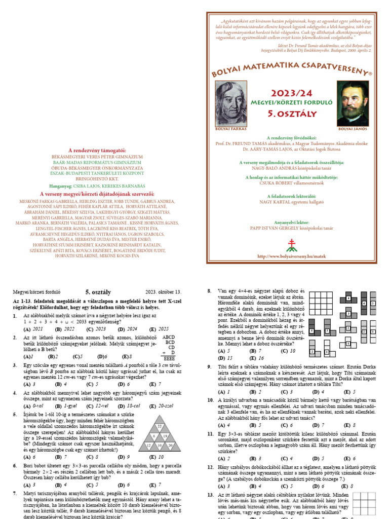 Matek 05 | PDF