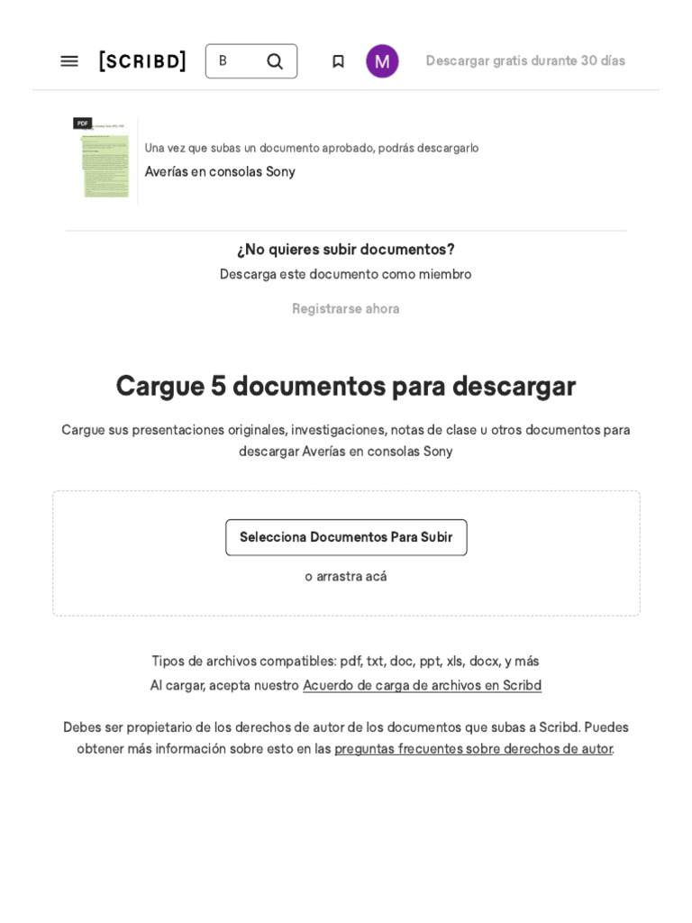 Suba Un Documento - Scribd | PDF | Scribd | Red mundial