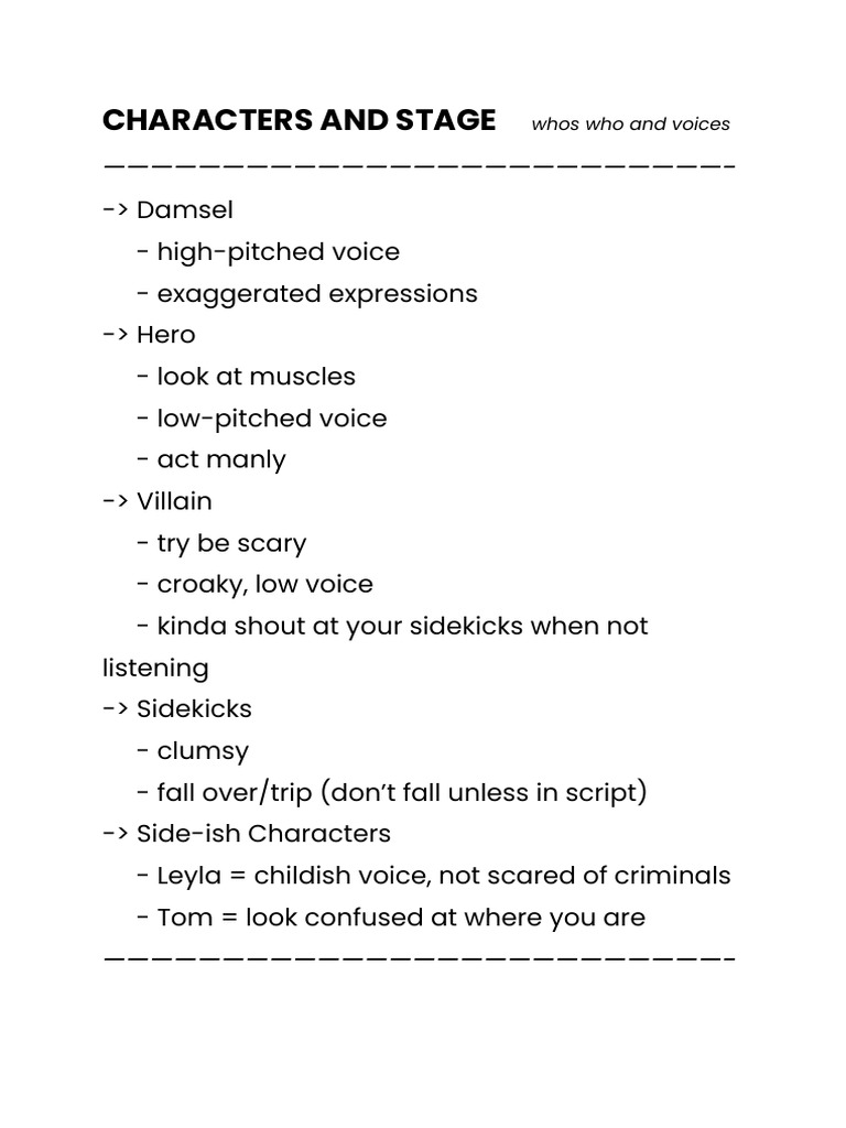 Drama Notes - Merged | PDF