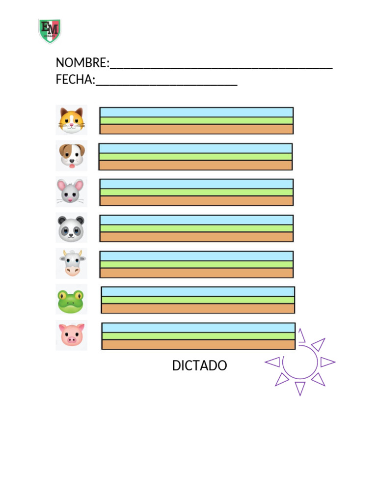 Dictado Lenguaje | PDF