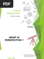 2 Point Perspective Letters | PDF | Perspective (Graphical) | Drawing