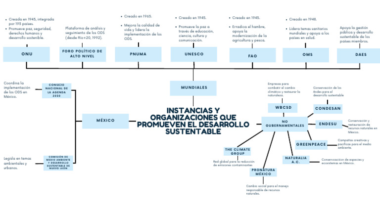 Blue Professional Extensive Mind Map Graph | PDF | Sustentabilidad ...