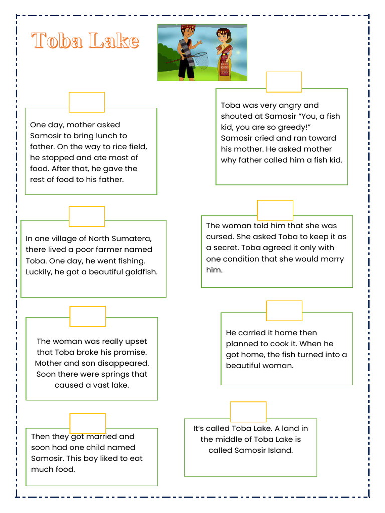 Jumbled Paragraph Narrative Text | PDF | Folklore | Traditional Stories
