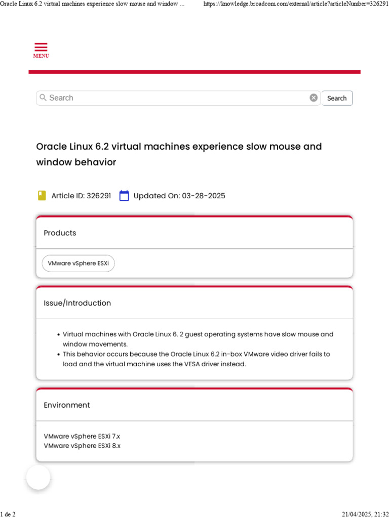 Oracle Linux 6.2 virtual machines experience slow mouse and window ...