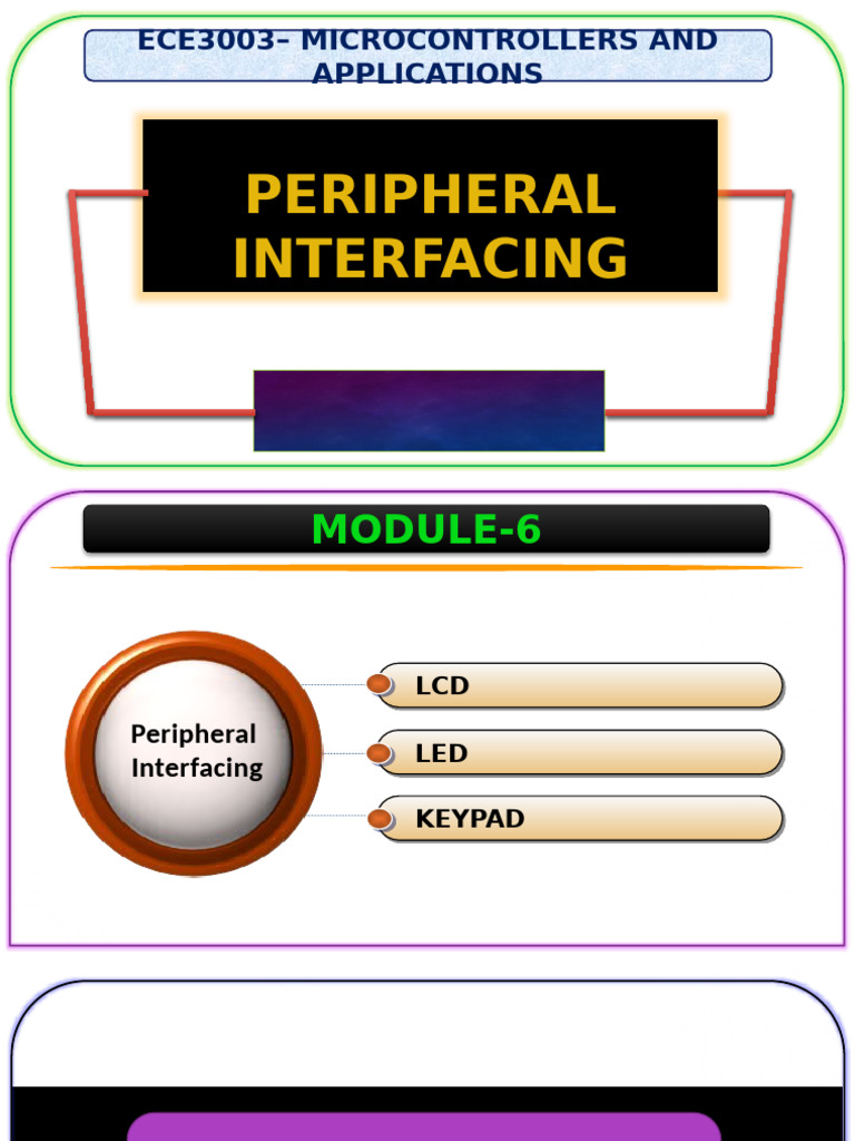 Module-5 LCD Led and Keypad | PDF | Liquid Crystal Display | Central ...